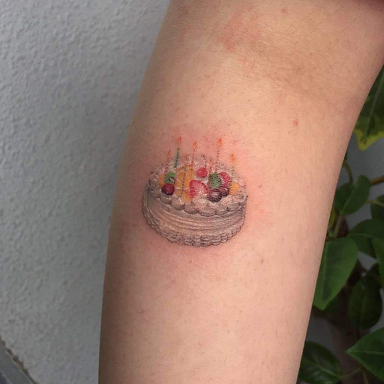 55+ Gorgeous Cake Tattoo Designs with Meanings and Ideas - Body Art Guru