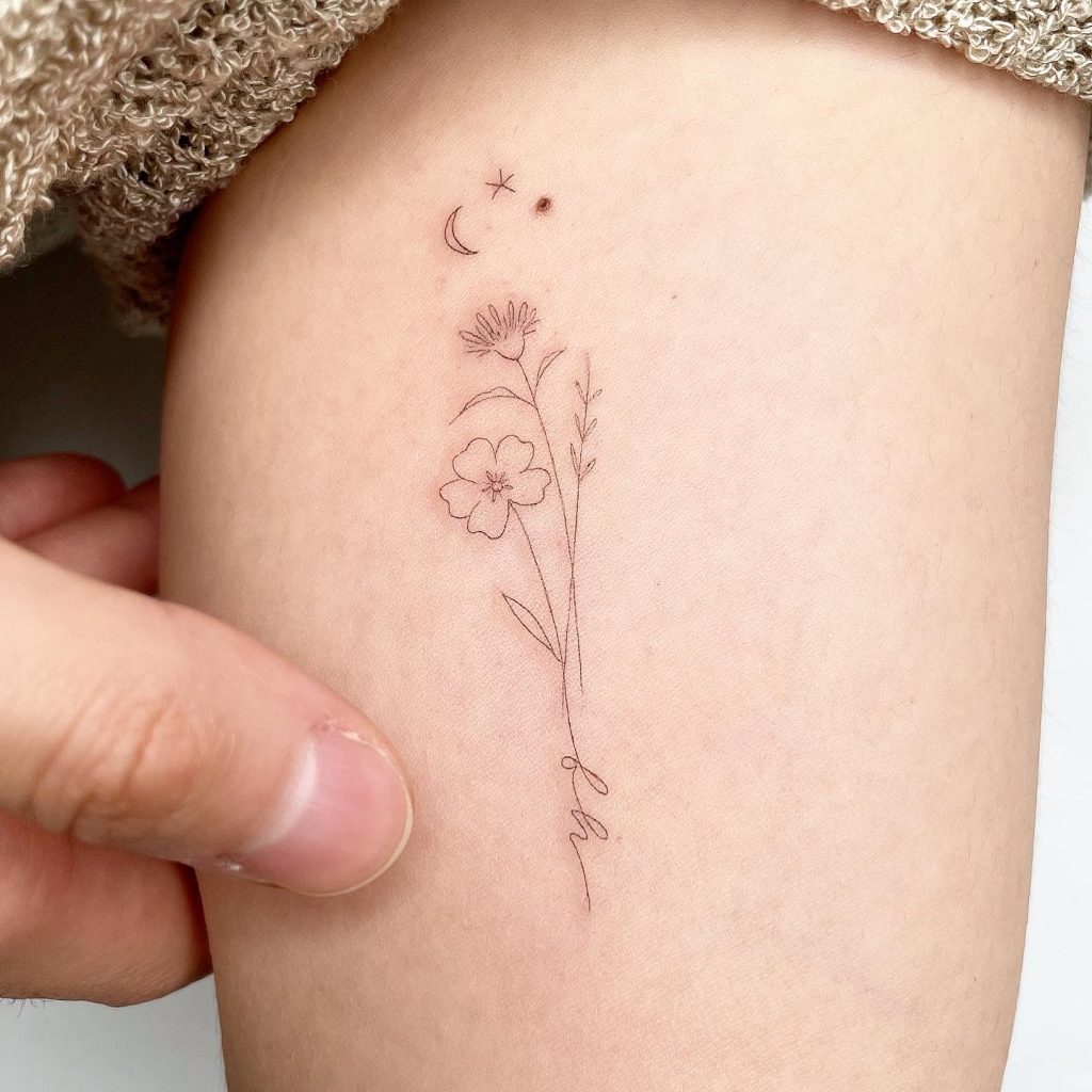 16 Baby’s Breath Tattoos Designs with Meanings and Ideas - Body Art Guru