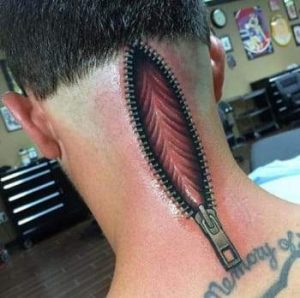 30+ Creative Zipper Tattoo Designs with Meaning and ideas - Body Art Guru