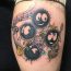 35+ Cute Soot Sprite Tattoo Designs with Meanings and Ideas - Body Art Guru