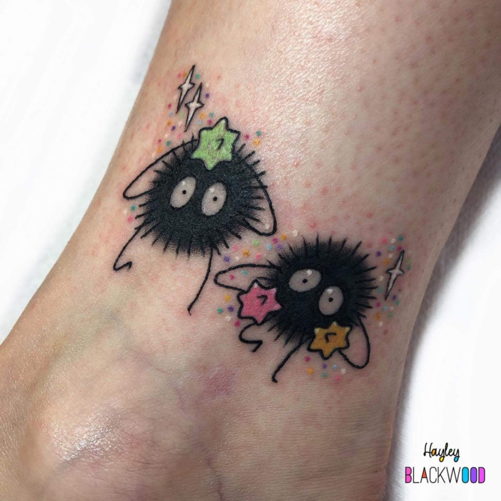 35+ Cute Soot Sprite Tattoo Designs with Meanings and Ideas - Body Art Guru
