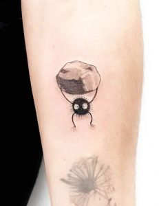 35+ Cute Soot Sprite Tattoo Designs with Meanings and Ideas - Body Art Guru