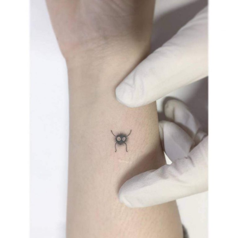35+ Cute Soot Sprite Tattoo Designs with Meanings and Ideas - Body Art Guru