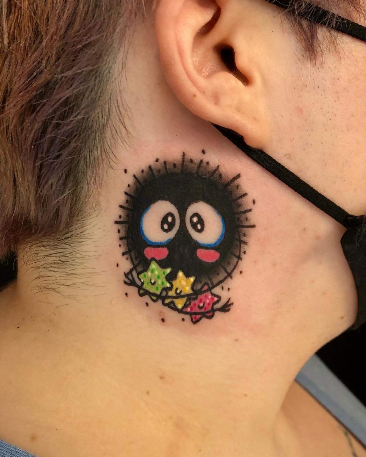 35+ Cute Soot Sprite Tattoo Designs with Meanings and Ideas - Body Art Guru