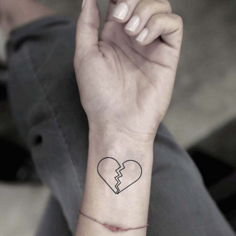110 Heartsick Broken Heart Tattoo Designs with Meanings and Ideas ...