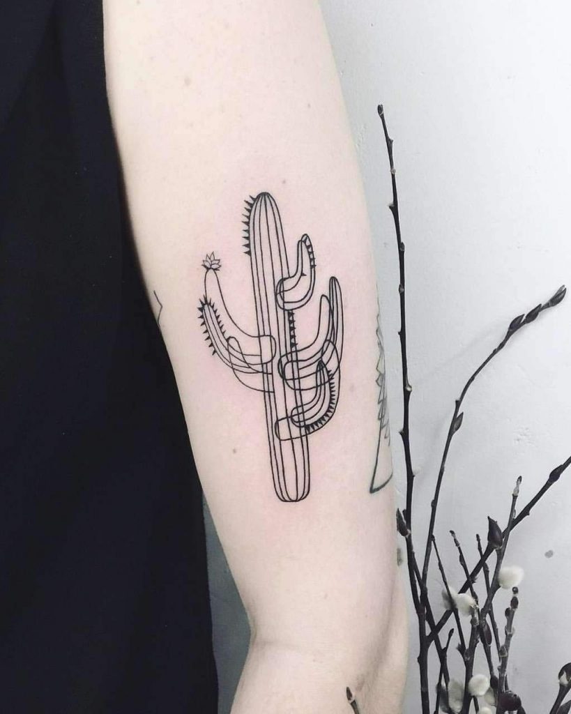100+ Best Cactus Tattoo Designs with Ideas and Meanings - Body Art Guru