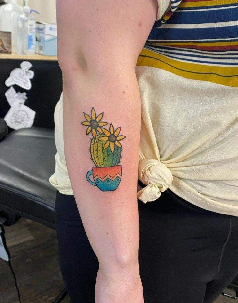 100+ Best Cactus Tattoo Designs with Ideas and Meanings - Body Art Guru