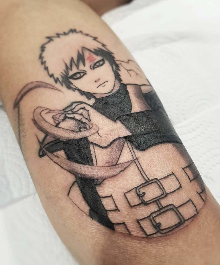25+ Unique Gaara Tattoos with Meaning and Ideas - Body Art Guru
