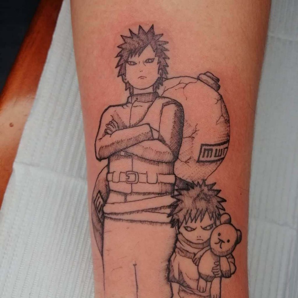 25+ Unique Gaara Tattoos with Meaning and Ideas - Body Art Guru