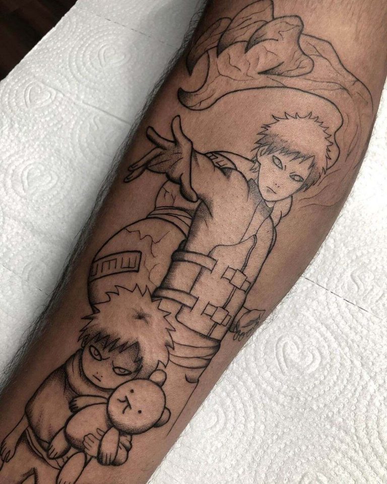 25+ Unique Gaara Tattoos with Meaning and Ideas - Body Art Guru