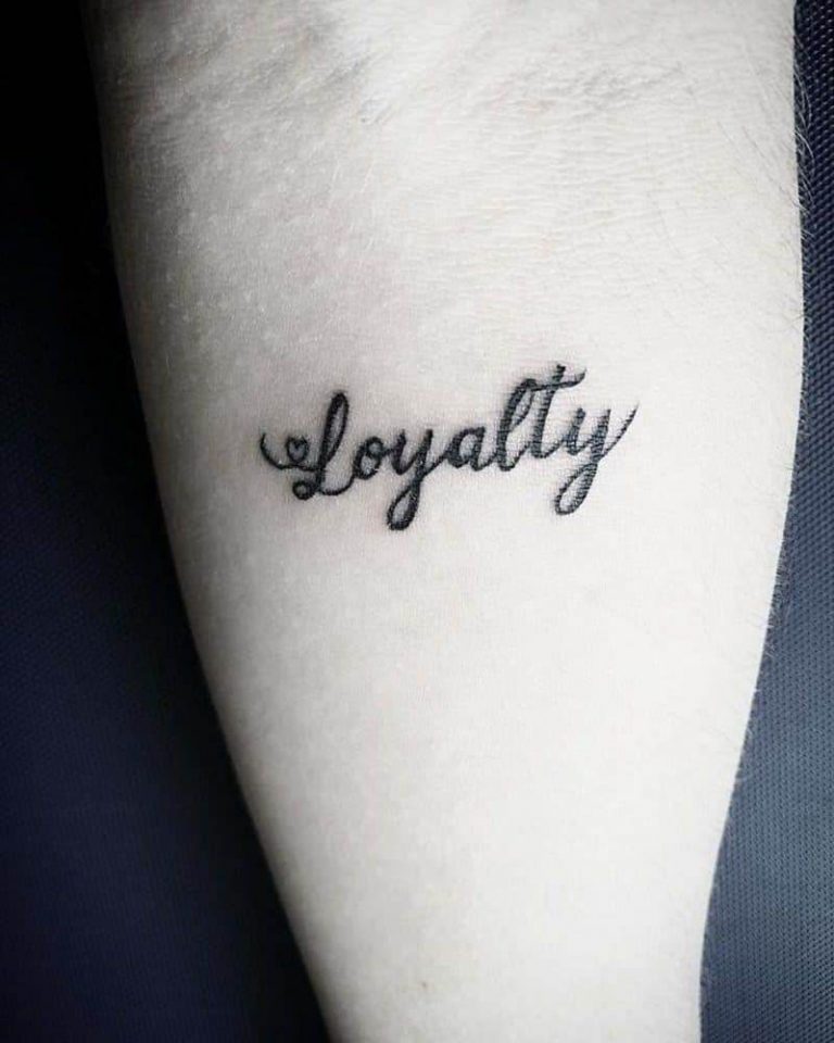 40+ Loyalty Over Love Tattoo Designs With Meanings and Ideas - Body Art ...