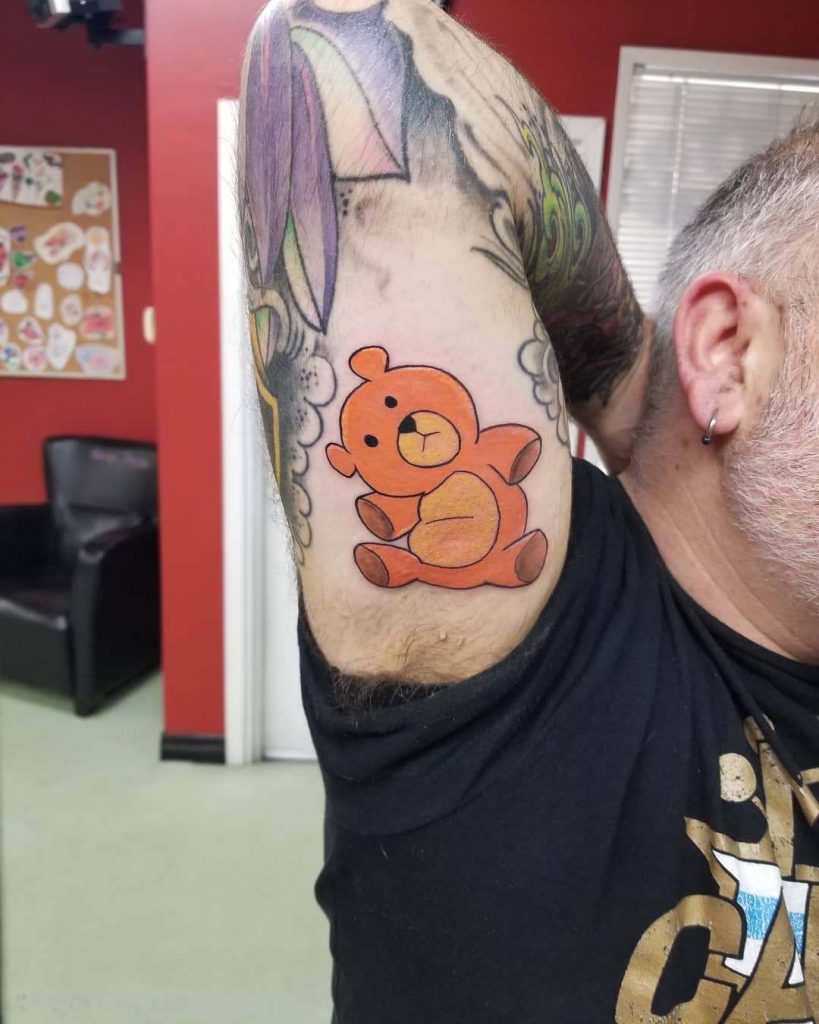100 Lovable Teddy Bear Tattoo Designs with Meanings and Ideas - Body ...