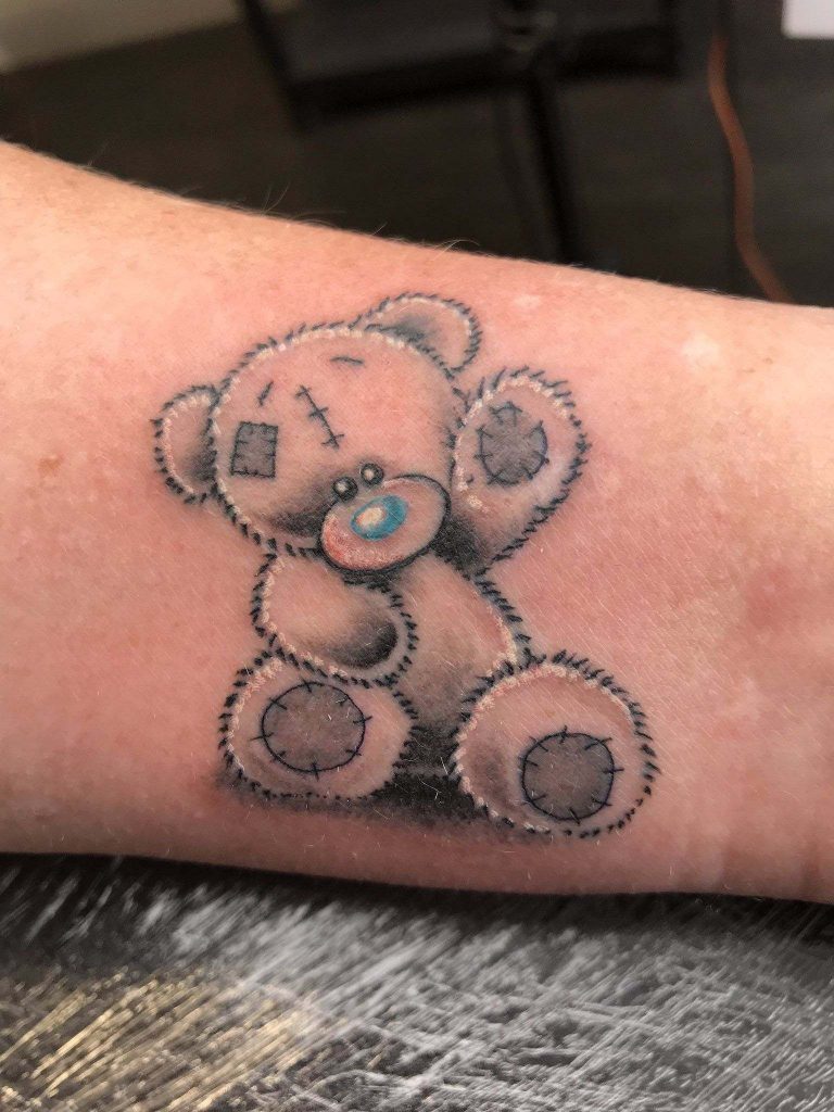 100 Lovable Teddy Bear Tattoo Designs with Meanings and Ideas - Body ...