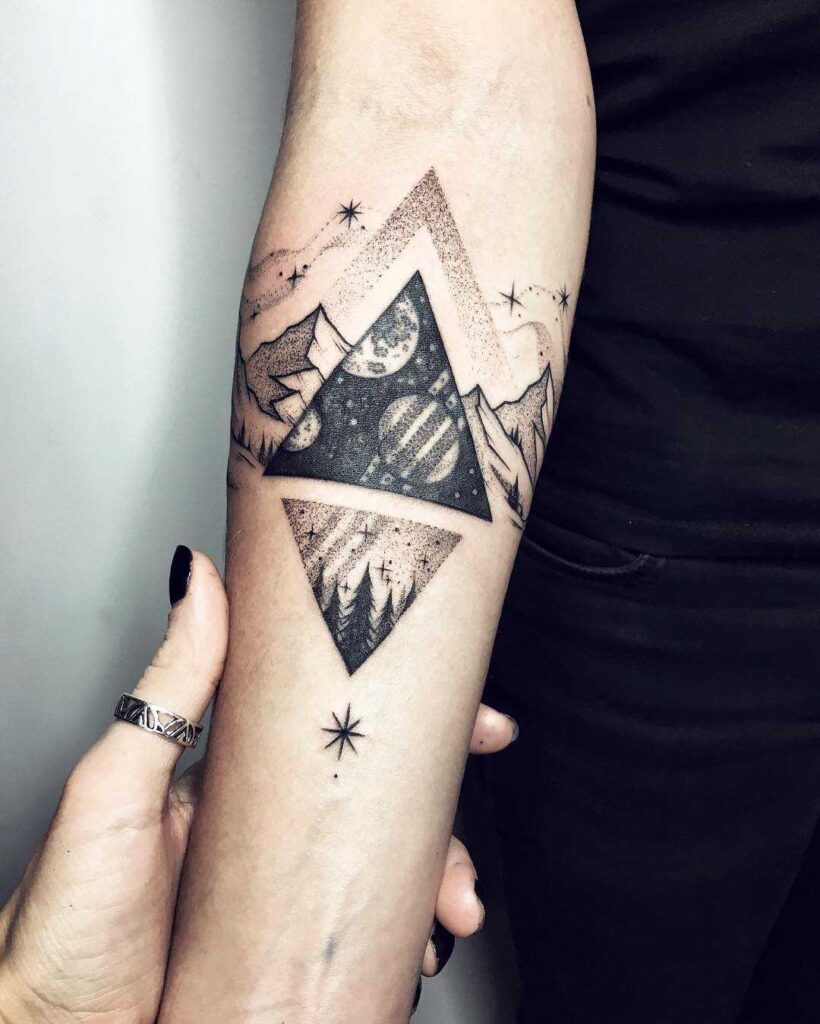 100+ Triangle Tattoo Designs with Meanings and Ideas - Body Art Guru