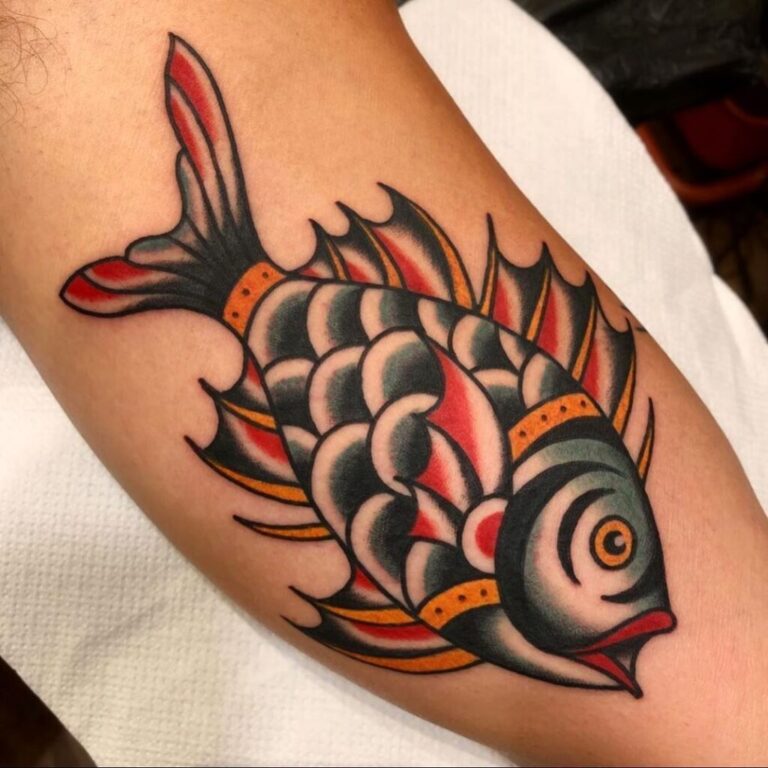 148 Beautiful Fish Tattoo Designs with Meanings, Ideas and Celebrities ...