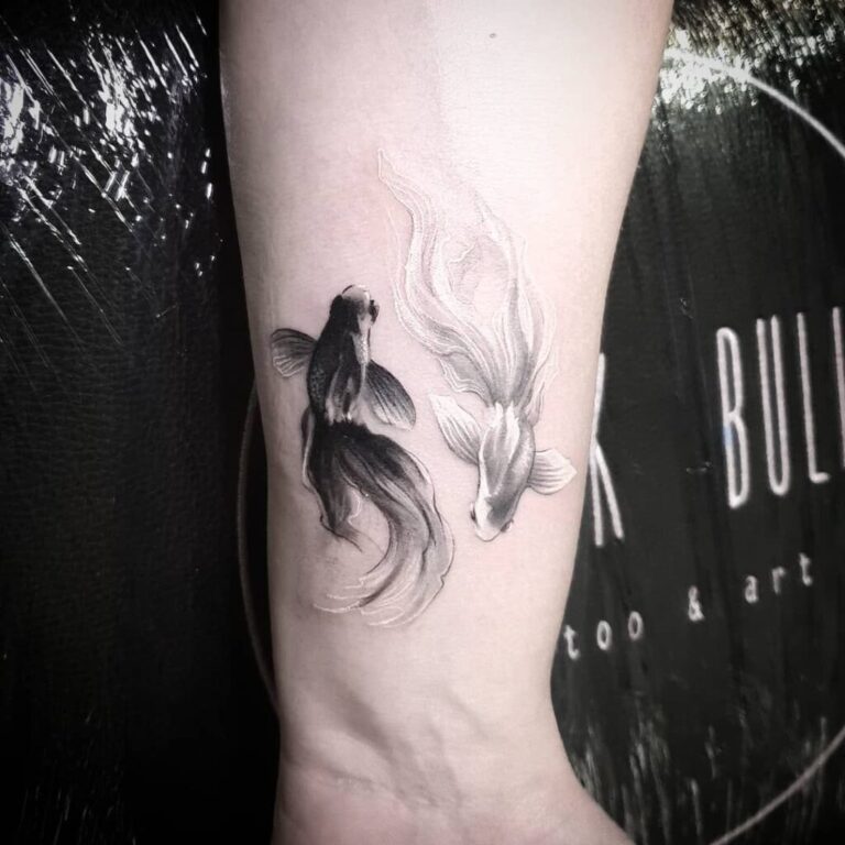 148 Beautiful Fish Tattoo Designs with Meanings, Ideas and Celebrities ...