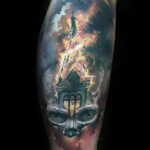 49 Awesome Flaming Skull Tattoo Designs with Meanings and Ideas - Body ...