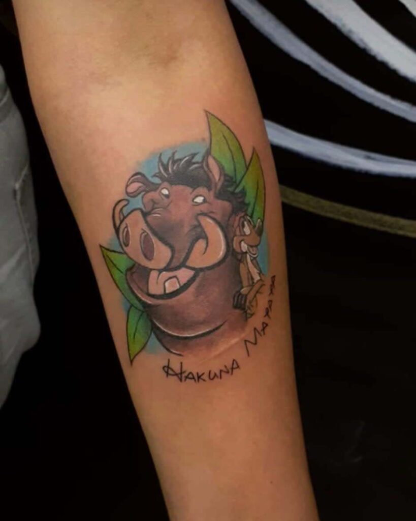 100 Remarkable Hakuna Matata Tattoo Designs with Meanings and Ideas ...