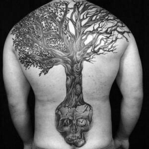 34 Unique Skull Tree Tattoo Designs with Meanings and Ideas - Body Art Guru