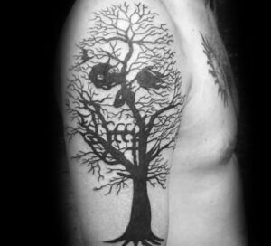 34 Unique Skull Tree Tattoo Designs with Meanings and Ideas - Body Art Guru