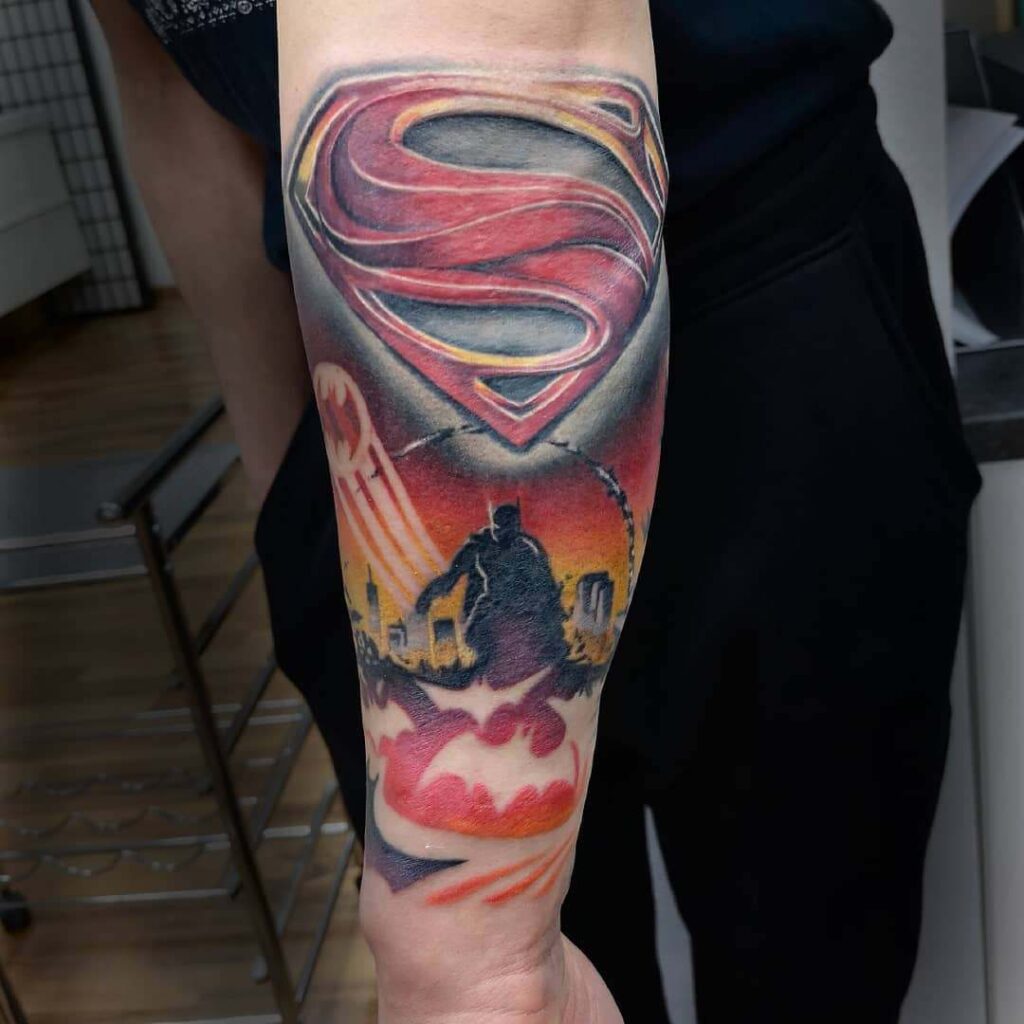 100 Compelling Superman Tattoo Designs with Meanings and Ideas - Body ...