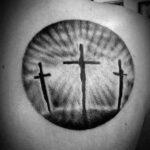 50+ Spiritual 3 Cross Tattoo Designs with Meanings and Ideas - Body Art ...