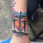 50+ Spiritual 3 Cross Tattoo Designs with Meanings and Ideas - Body Art ...