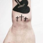 50+ Spiritual 3 Cross Tattoo Designs with Meanings and Ideas - Body Art ...
