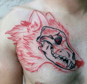 69 Cool Wolf Skull Tattoo Designs With Meanings and Ideas - Body Art Guru