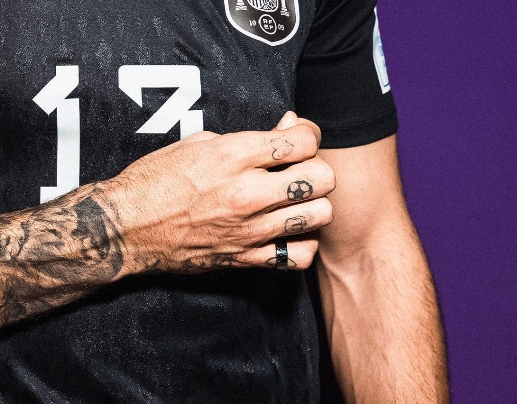 David Raya's 4 Tattoos and their Meanings - Body Art Guru