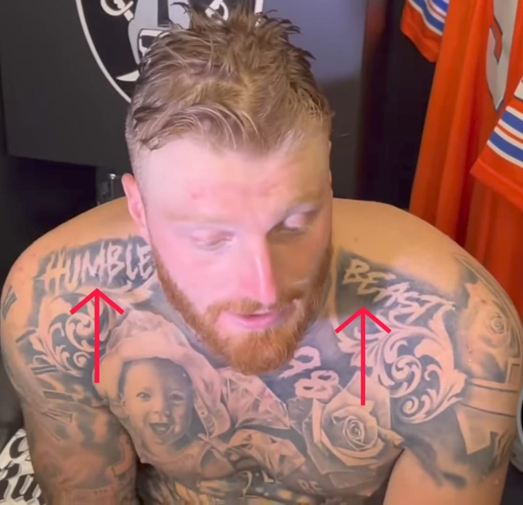 Maxx Crosby's 26 Tattoos and their Meanings - Body Art Guru